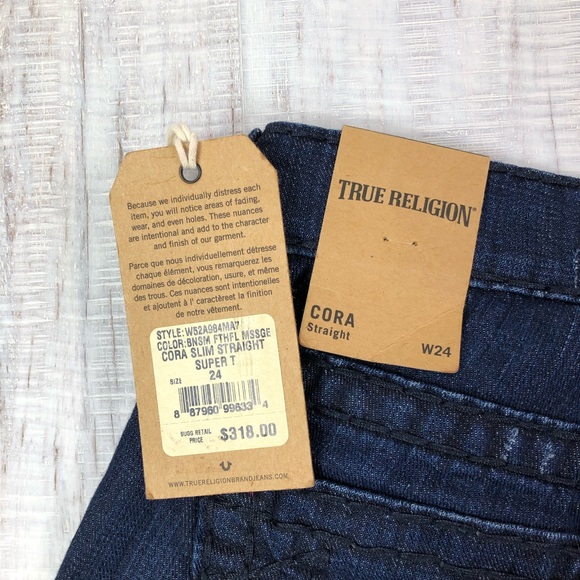 True Religion | Jeans | True Religion Cora Super T Slim Straight Jean ...